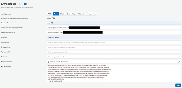 Prisma Cloud Technical Documentation